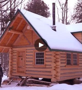 Image result for Off-Grid Log Cabin Build