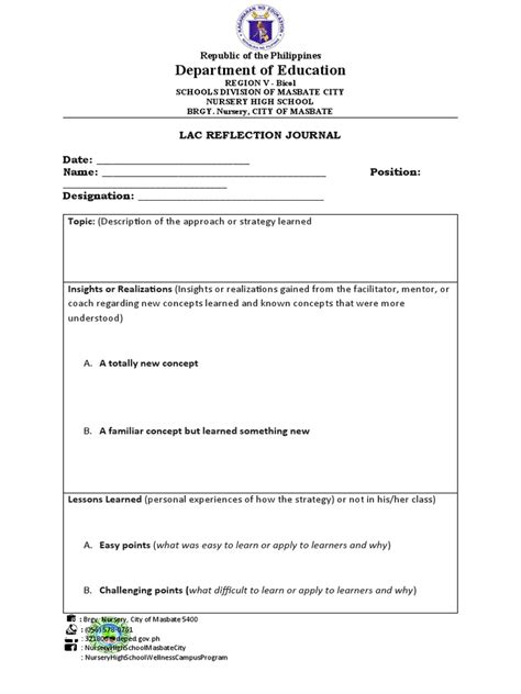 Image result for Example of Reflection Notes