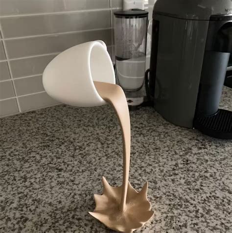 Image result for Cup Floating Over Cake