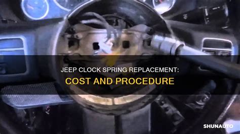 Image result for Jeep Wrangler Clock Spring Replacement