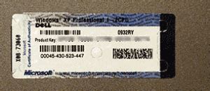 Image result for Red Windows Product Key Sticker