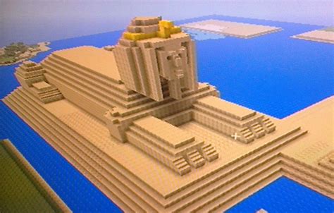 Image result for Statue Sphinx Minecraft Small