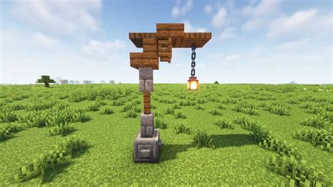 Image result for Torch Lamp Post Minecraft