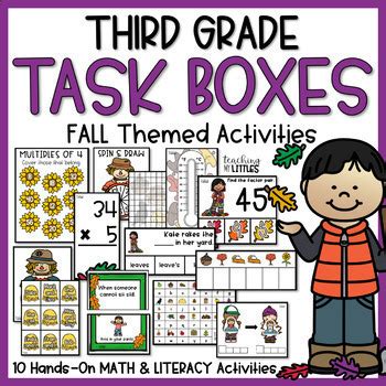 Image result for 3rd Grade Science Task Boxes