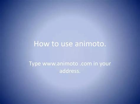 Image result for How to Use Animoto Tutorial