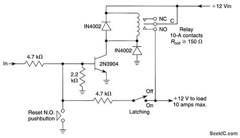 Image result for Latching Relay 12V How Its Work