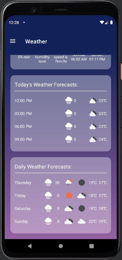 Image result for Weather App Using Java and MySQL