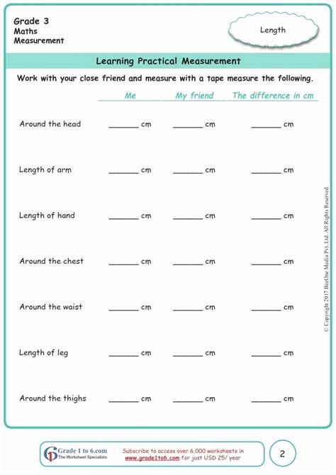 Image result for 3rd Grade Math Measurement