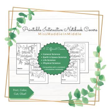 Image result for Science Interactive Notebook Cover