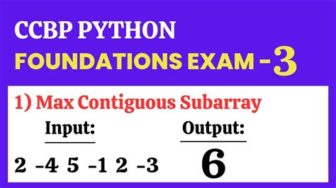 Image result for Subarray Python