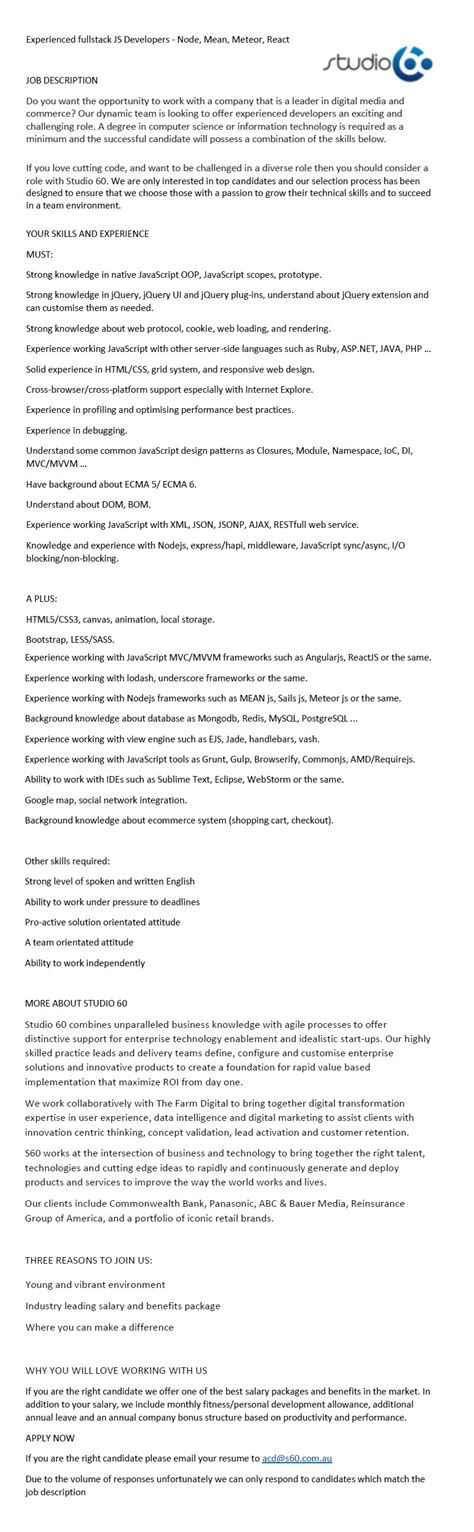 Image result for Full-Stack JS Developer