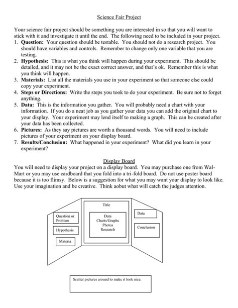 Image result for Science Fair Project Discussion Example