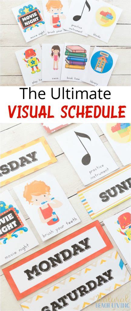 10+ Free Autism Visual Schedule Printables To Try Right Now - Natural ...