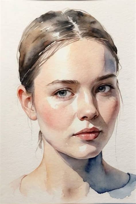 Image result for Realistic Watercolor Portrait Tutorial