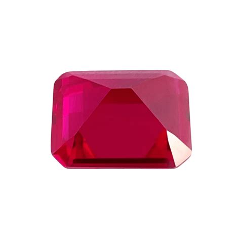 One 100% Lab Grown Ruby Various Shapes Gemstone For Charms Advanced ...