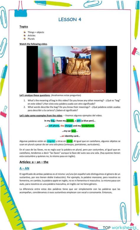 Image result for Lesson Four Homework Practice Worsheet