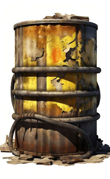 Image result for Rust Radioactive Barrel