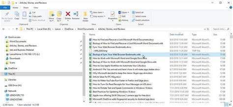 Image result for How to Find Lost Word File