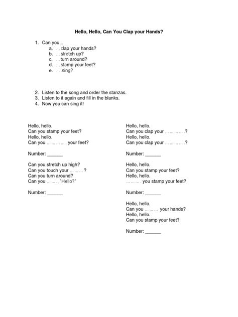 Image result for Hello Hello Hello Song