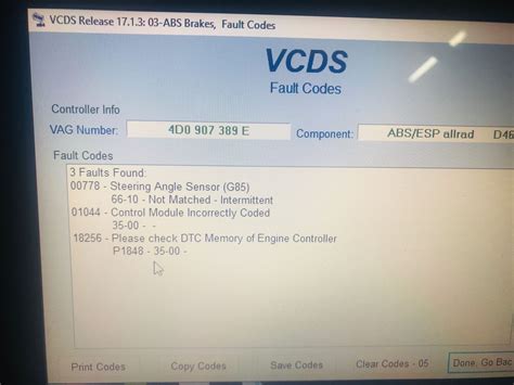 Image result for ABS Module Lost Coding VW