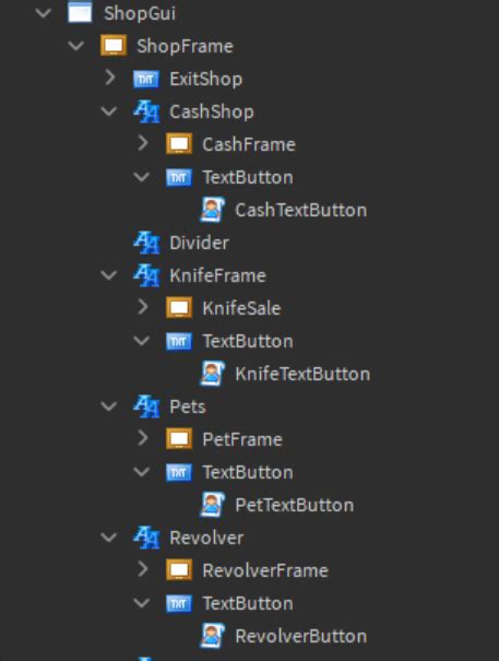 Image result for Roblox Shop GUI Script