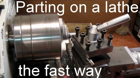Image result for Using a Parting Tool On a Lathe