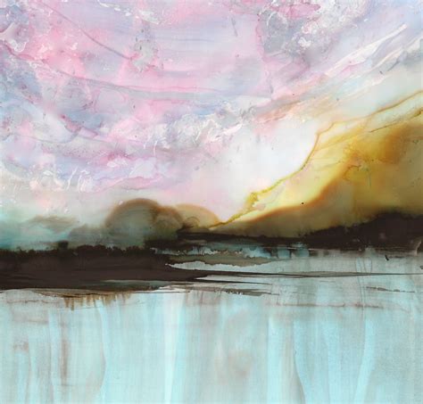 Image result for Painting Landscape Using Alcohol Inks