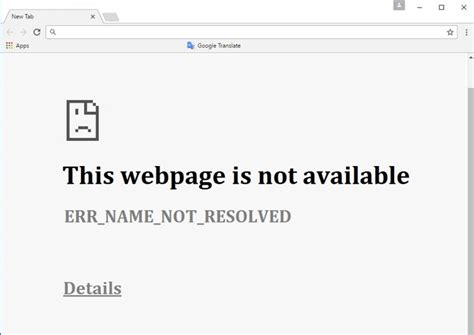 Image result for Domain Name Cannot Be Resolved Error