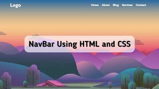 Image result for How to Create a Navigation Bar Using CSS and HTML