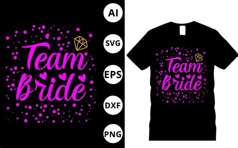 Image result for Team Bride T-Shirt Design