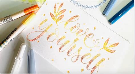 Image result for Calligraphy with Brush Pens Tutorial Alphabets