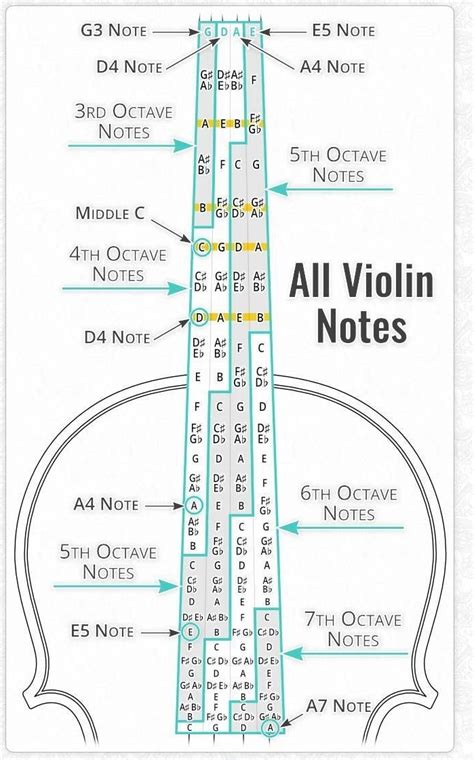 Image result for Basic Violin Notes