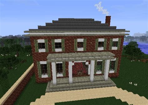 Image result for Minecraft Colonial Mansion Tutorial