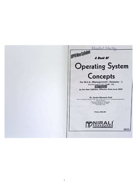 Image result for Operating System Concept PDF