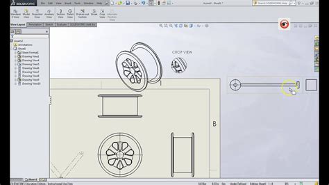 Image result for Section View SolidWorks CSWA