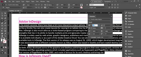 Image result for InDesign Text in One Line