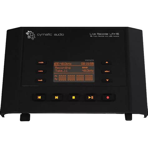 Cymatic Audio LR-16 Live Recorder 16-Channel Digital | Reverb