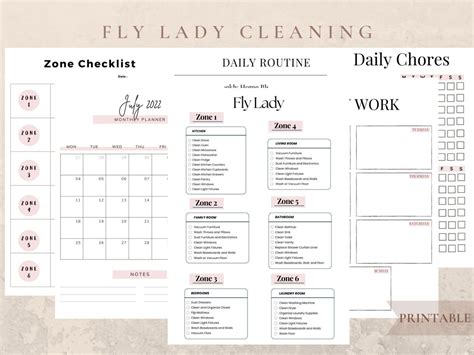 Image result for FlyLady Cleaning Method Printables