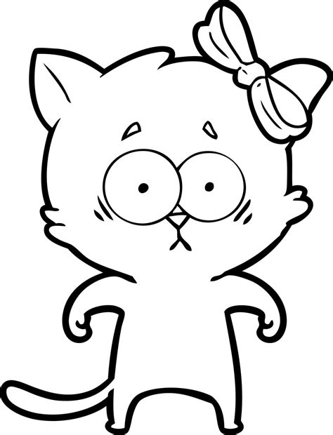 Image result for Cartoon Cat Vector
