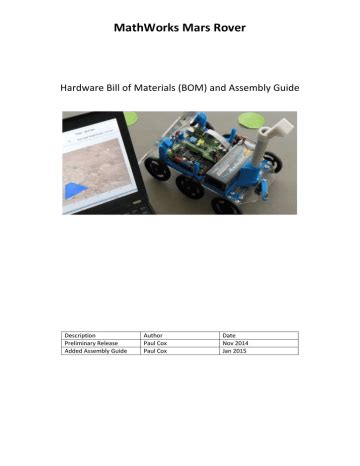 Image result for Mars Tutorial Assembly