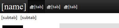 Image result for Creating Tabs with Sub-Tabs