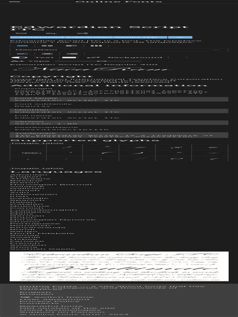 Image result for Edwardian Script