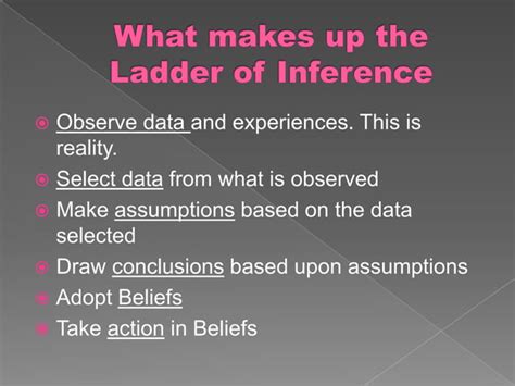 Image result for Ladder of Inference Slide