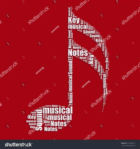 Image result for Music Notes Word