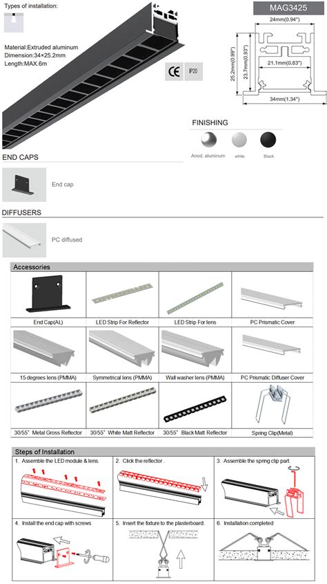 Image result for Diffuser for Strip Lights