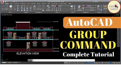 Image result for AutoCAD Group Command