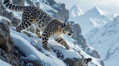 Image result for Snow Leopard vs Normal Leopard