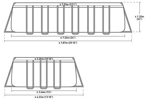 Image result for Intex XTR Rectangular Installation