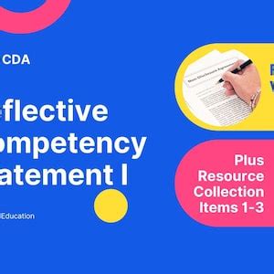 Image result for Competency Statement 6 CDA
