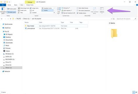 Image result for File Explorer Column View